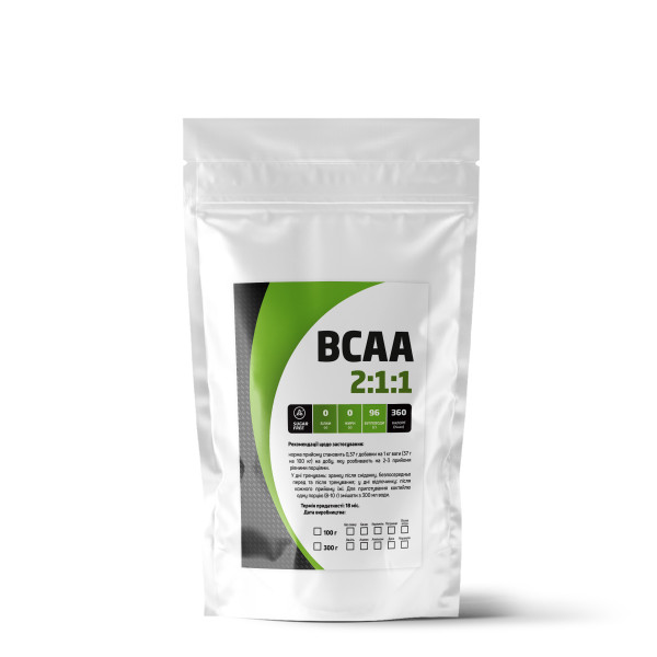 BCAA 2:1:1 (300 г) без смаку ⋆ protein-gadyach.com