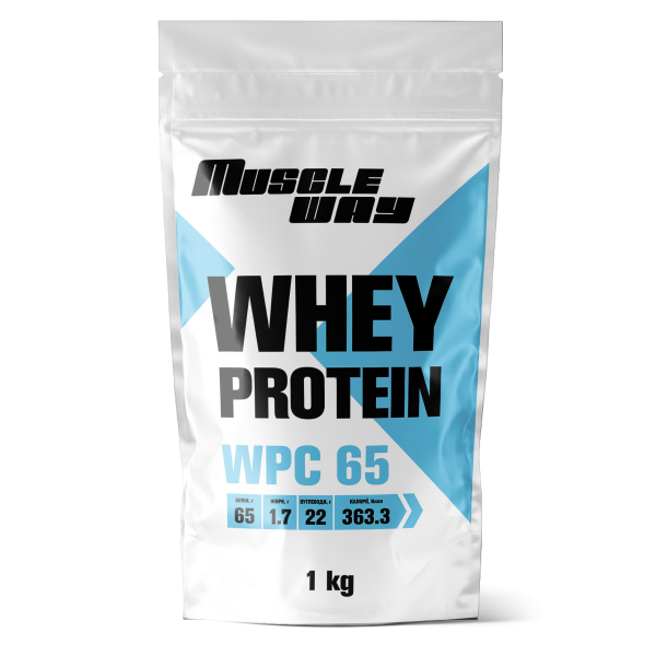Сывороточный протеин MuscleWay 65% (КСБ 65) (разные вкусы) ⋆ protein ...