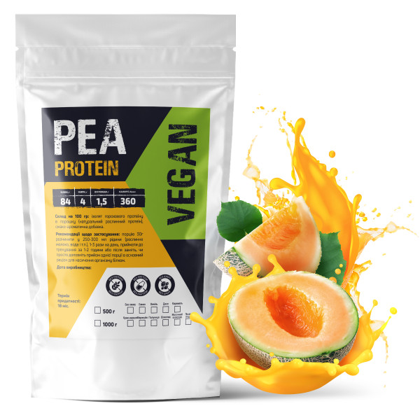 Гороховый протеин (дыня) 1 кг⋆ protein-gadyach.com