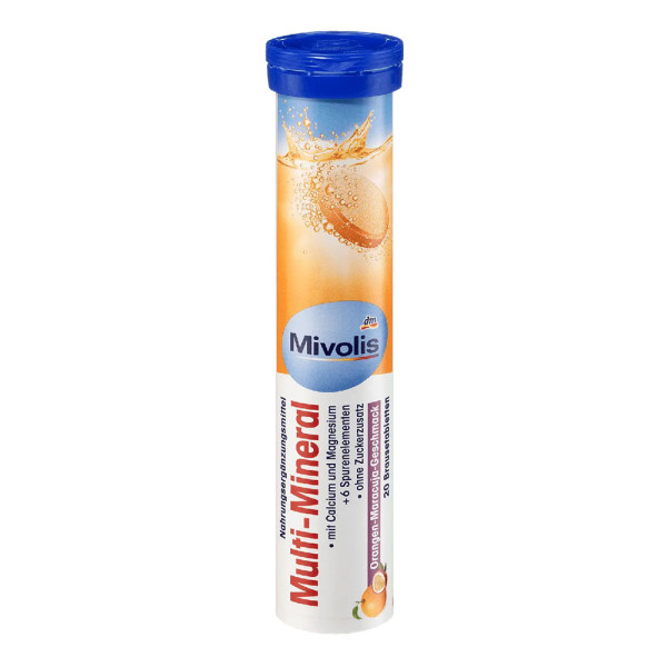 Мульти-минерал Mivolis (шипучие таблетки, 20 шт.) ⋆ protein-gadyach.com